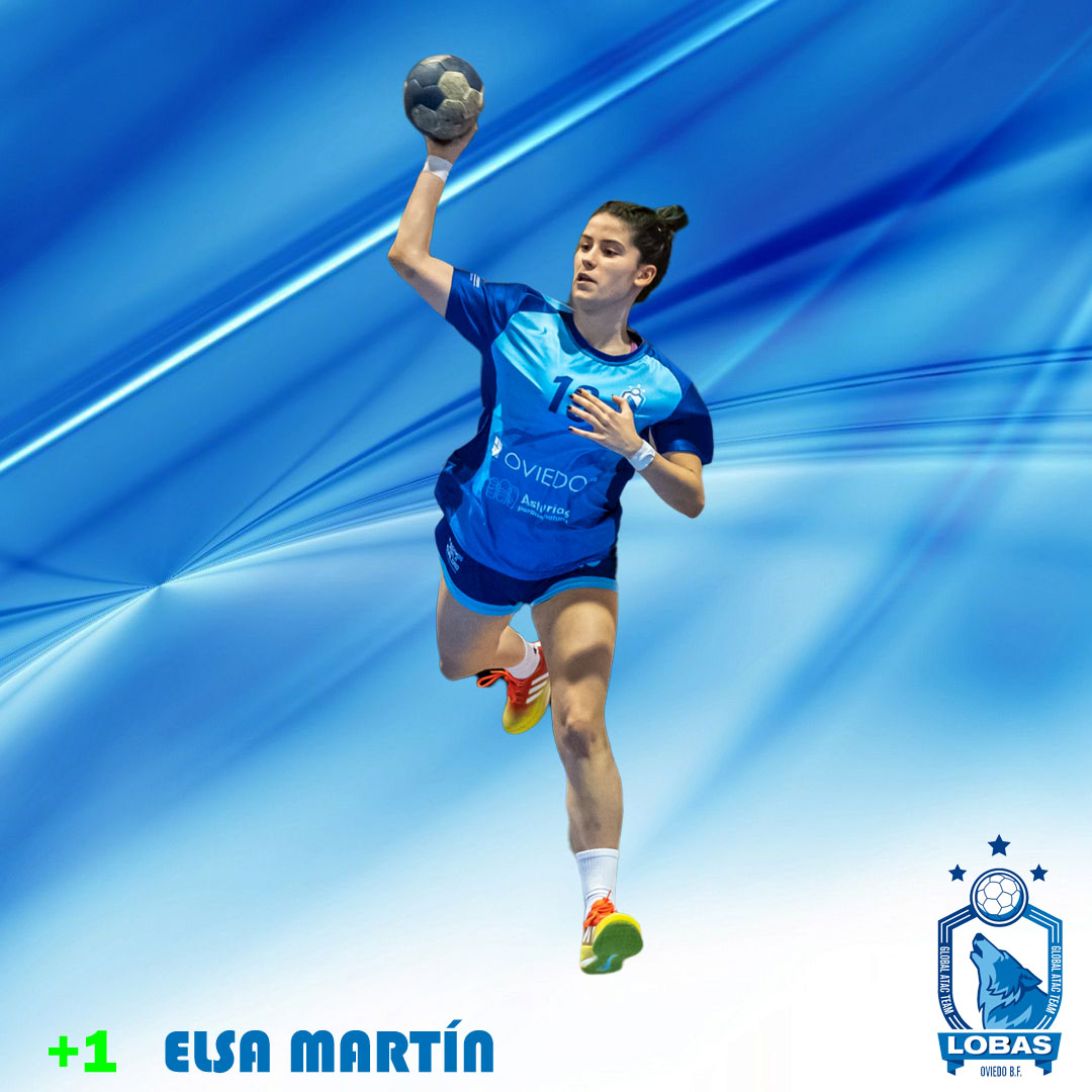ELSA MARTÍN QUIERE SEGUIR MEJORANDO DE AZUL | Lobas Global Atac Oviedo ...
